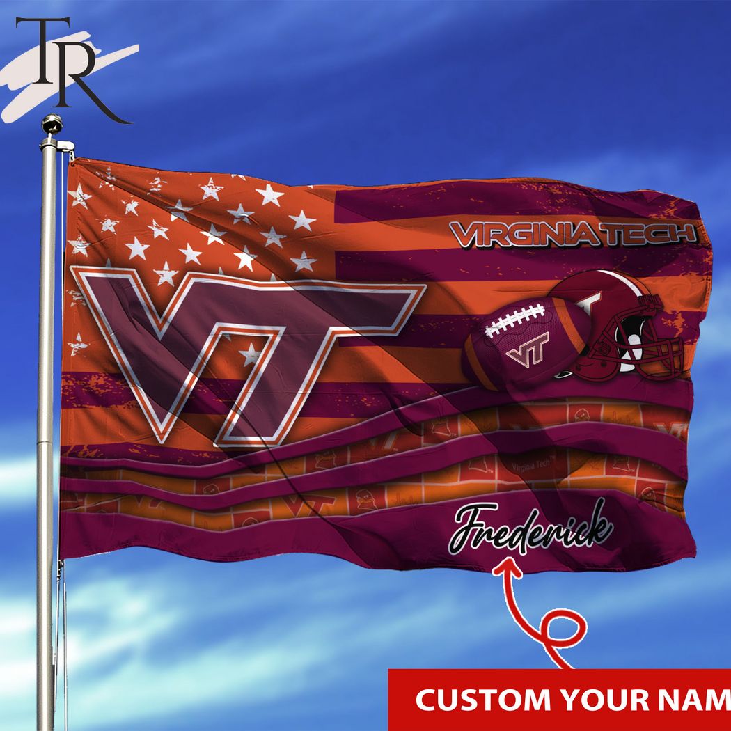 Virginia Tech Hokies Custom Flag 3x5ft For This Season - Torunstyle