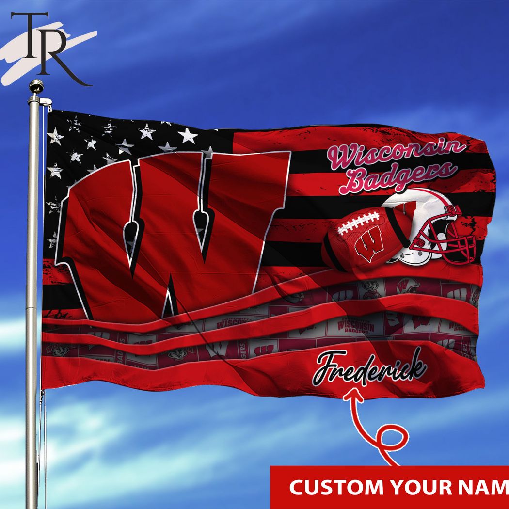 Wisconsin Badgers Custom Flag 3x5ft For This Season - Torunstyle